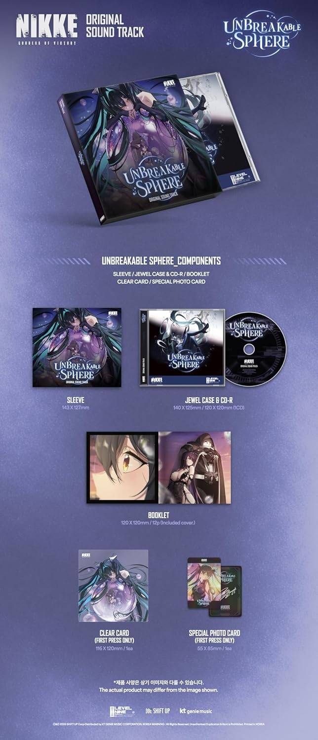 Goddess of Victory: Nikke OST Original Soundtrack CD Album