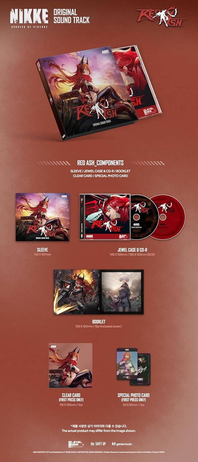 Goddess of Victory: Nikke OST Original Soundtrack CD Album