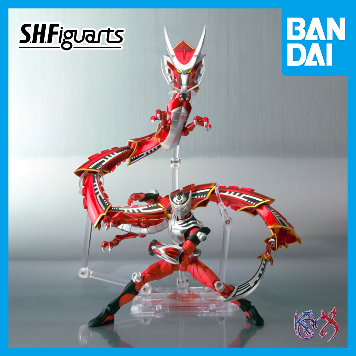 S.h Figuarts SHF Kamen Rider Ryuki & Dragreder Set